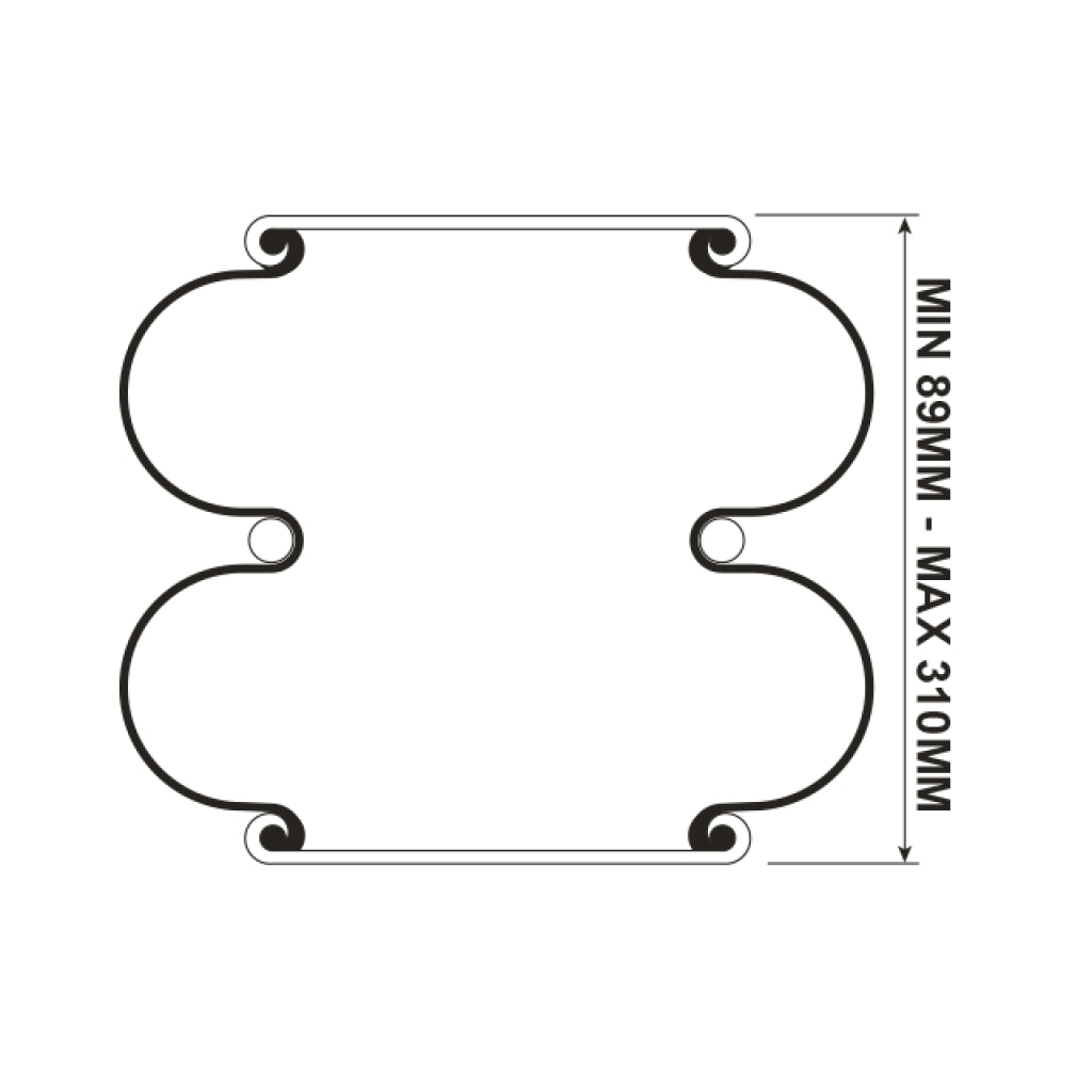 Scania Double Convoluted Lift Axle Airspring | JOL Springs & Spares